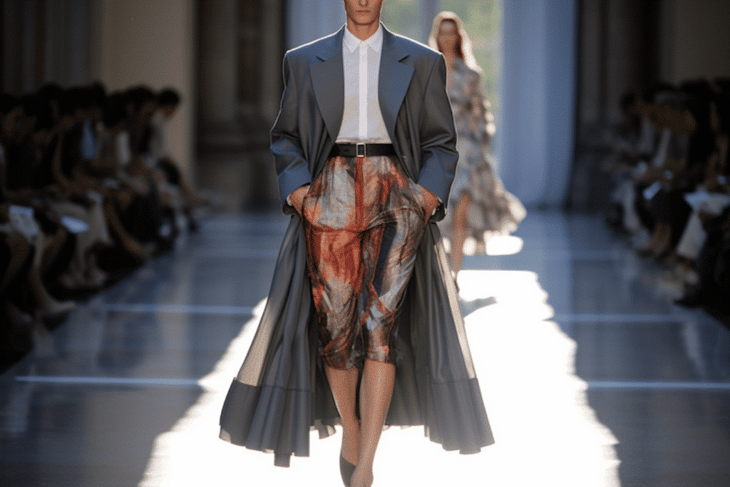 Valentino Challenges Traditional Masculinity, Inaugurating Milan's Men ...