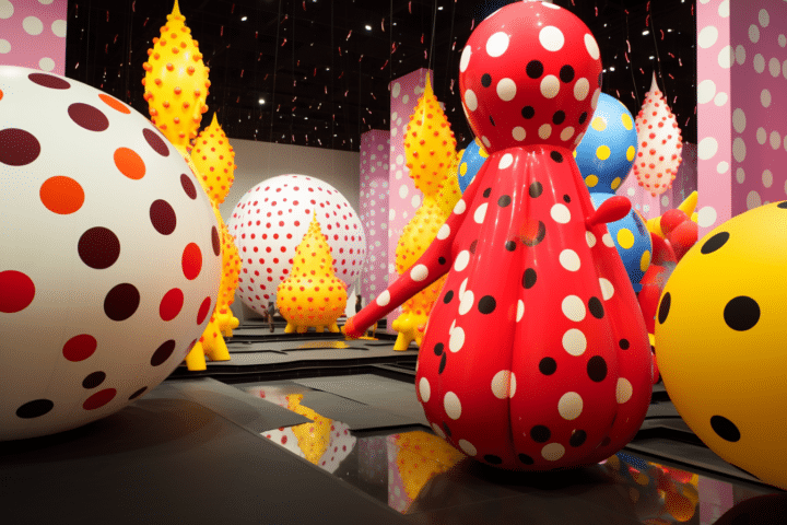 Yayoi Kusama's Iconic Polka Dot Art Exhibition Marks the Opening of ...