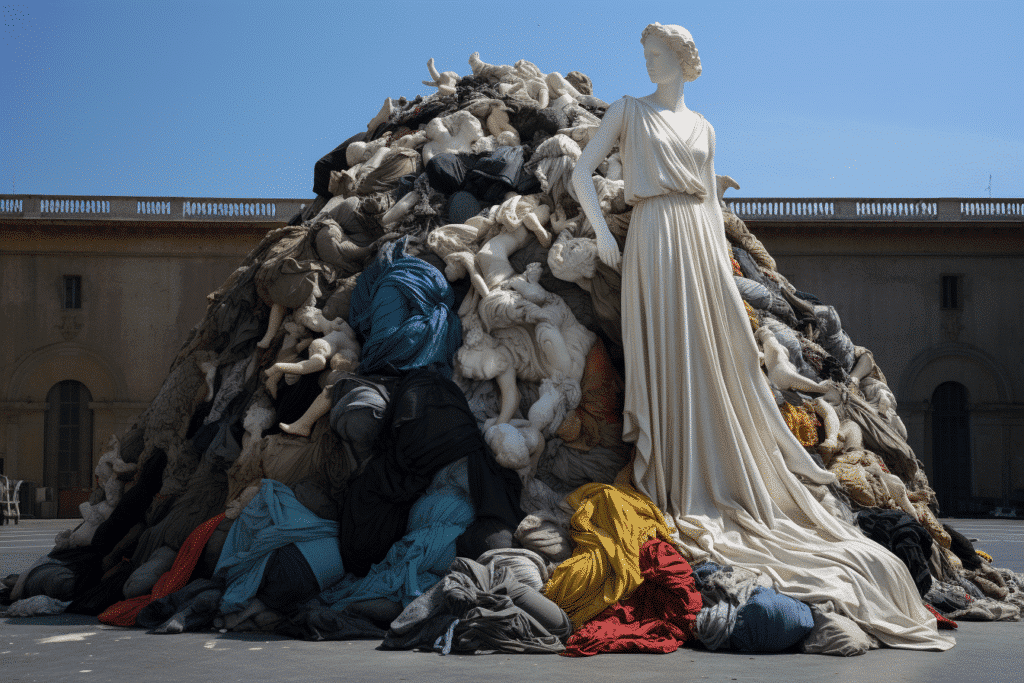 'Venus of the Rags' Artwork by Michelangelo Pistoletto Ravaged by Fire ...