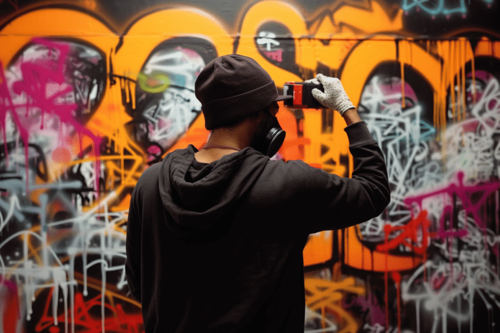 Iconic Milanese Shopping Arcade Defaced by Graffiti Artists